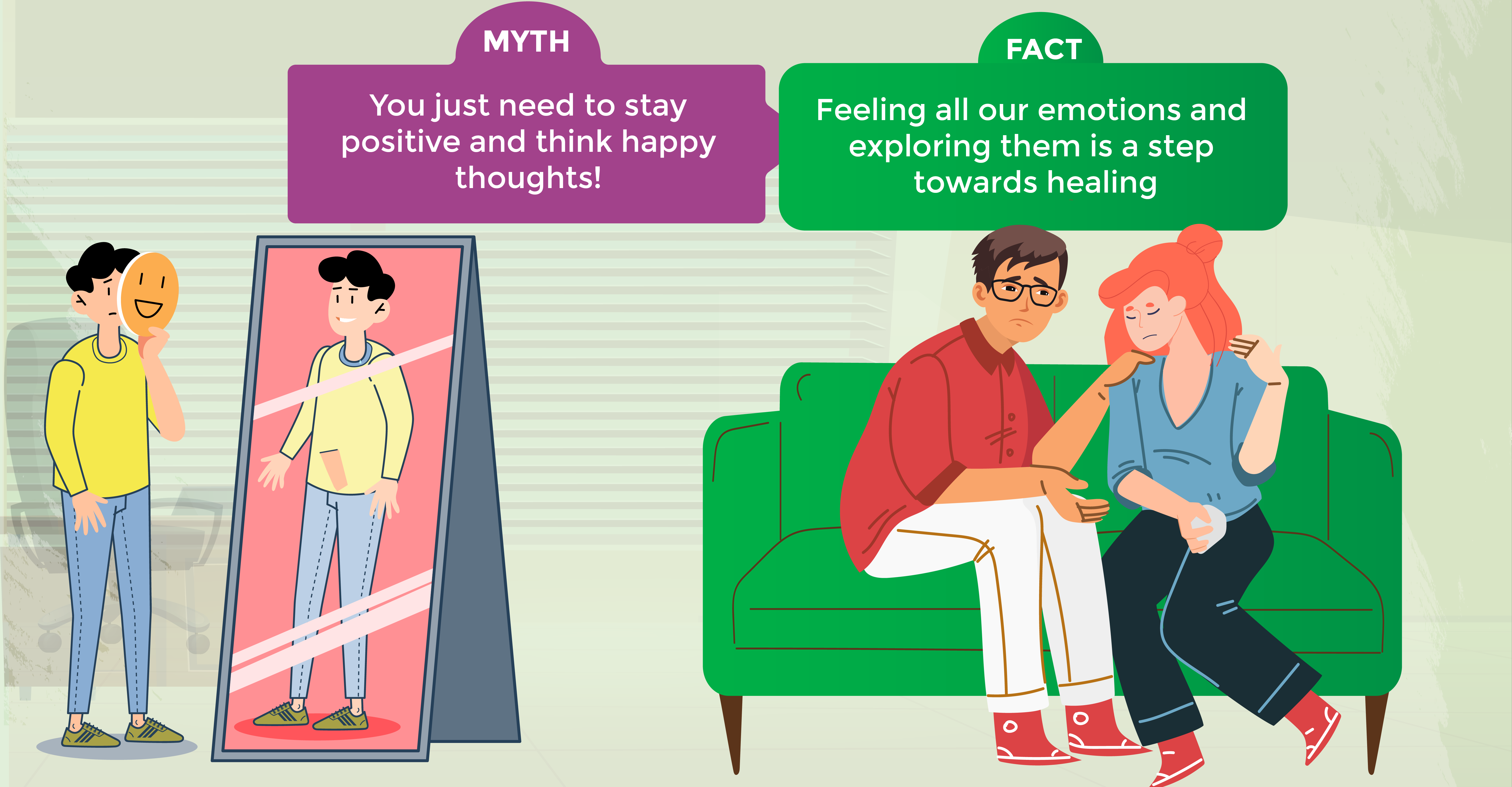 Feeling all your emotions & exploring them is a step towards healing.